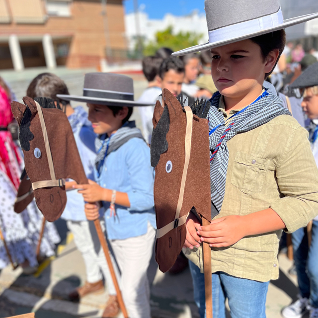 Romería del Rocío en el Colegio Santa Isabel – Hermanas Franciscanas de ...